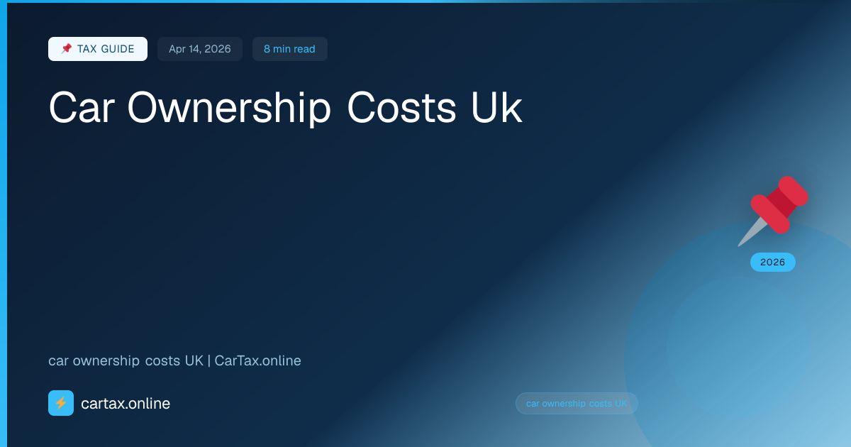 Car Ownership Costs Uk